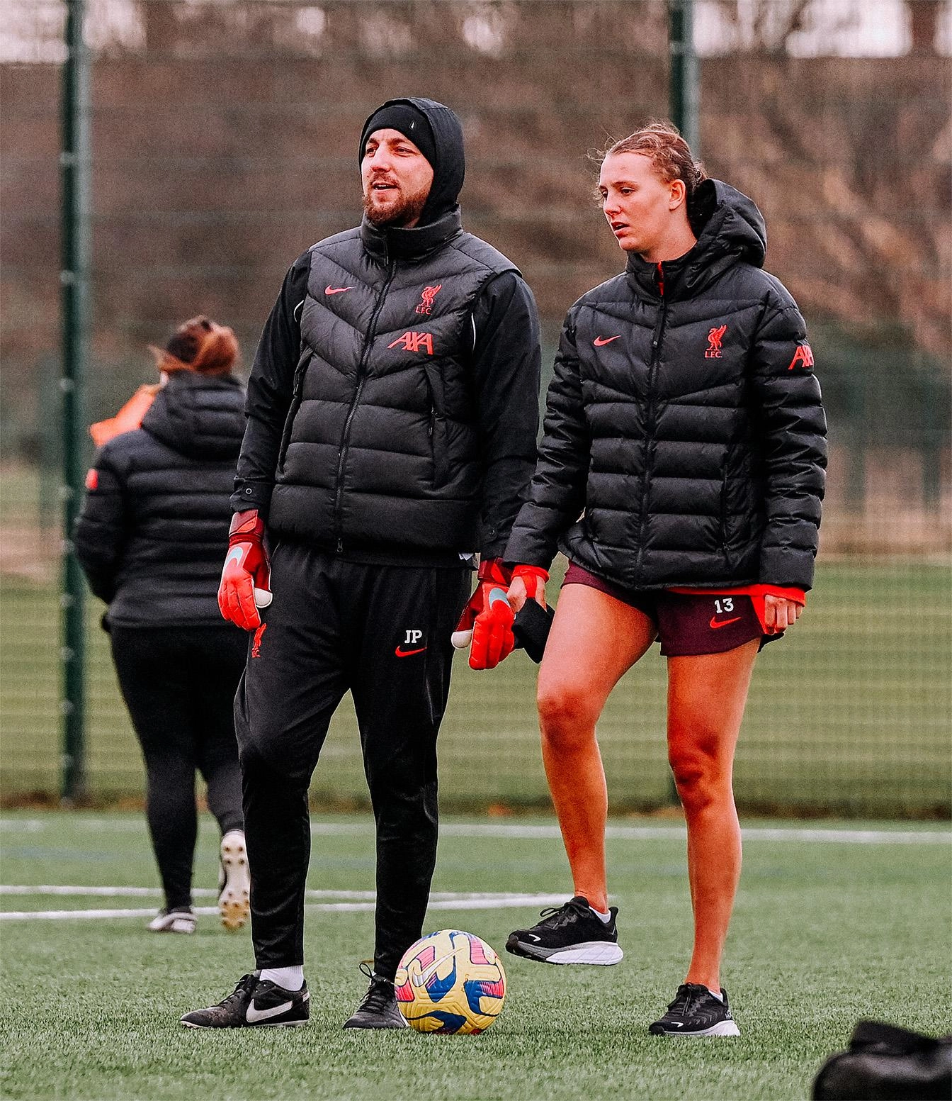 Photos: Sofie Lundgaard trains with LFC Women ahead of United trip - Liverpool FC
